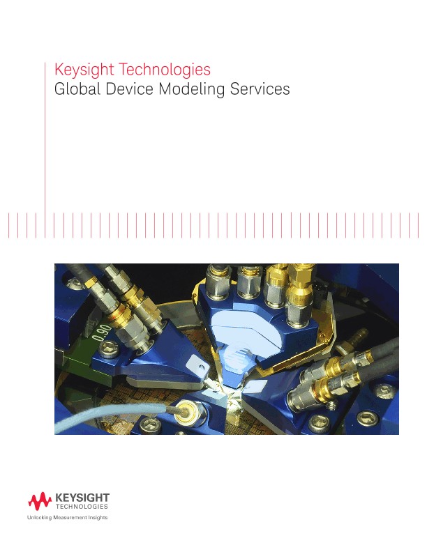 Global Device Modeling Services PDF Asset Page | Keysight